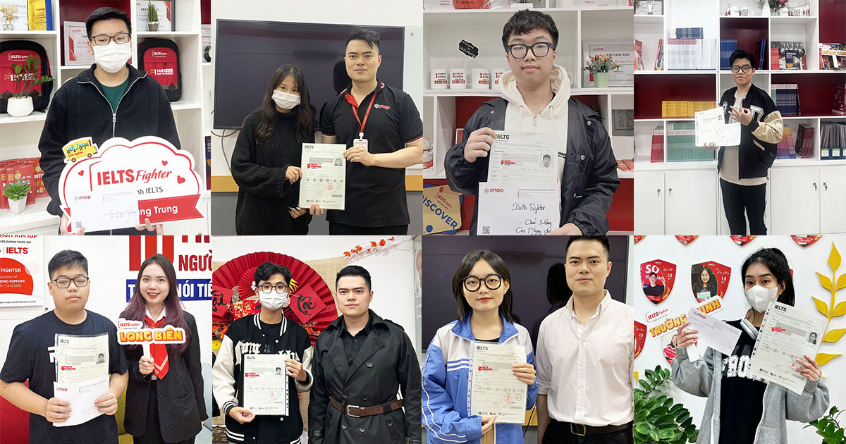 12 học viên IELTS Fighter Hà Nội chia sẻ cách học 7.0-7.5 IELTS