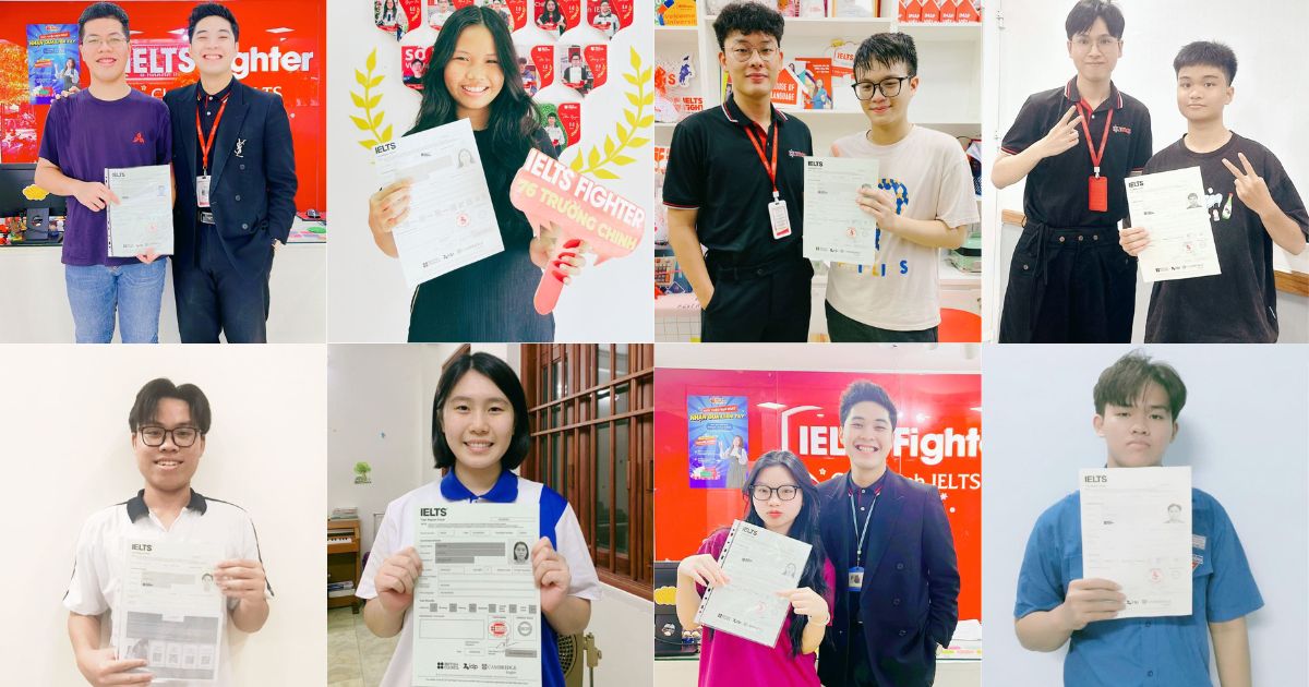 Học viên IELTS Fighter Huế chia sẻ cách học 7.0 IELTS