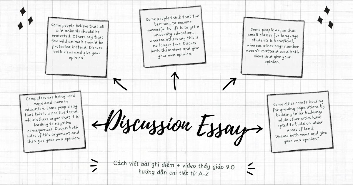 Hướng dẫn cách viết Writing Task 2 dạng bài Discussion Essay